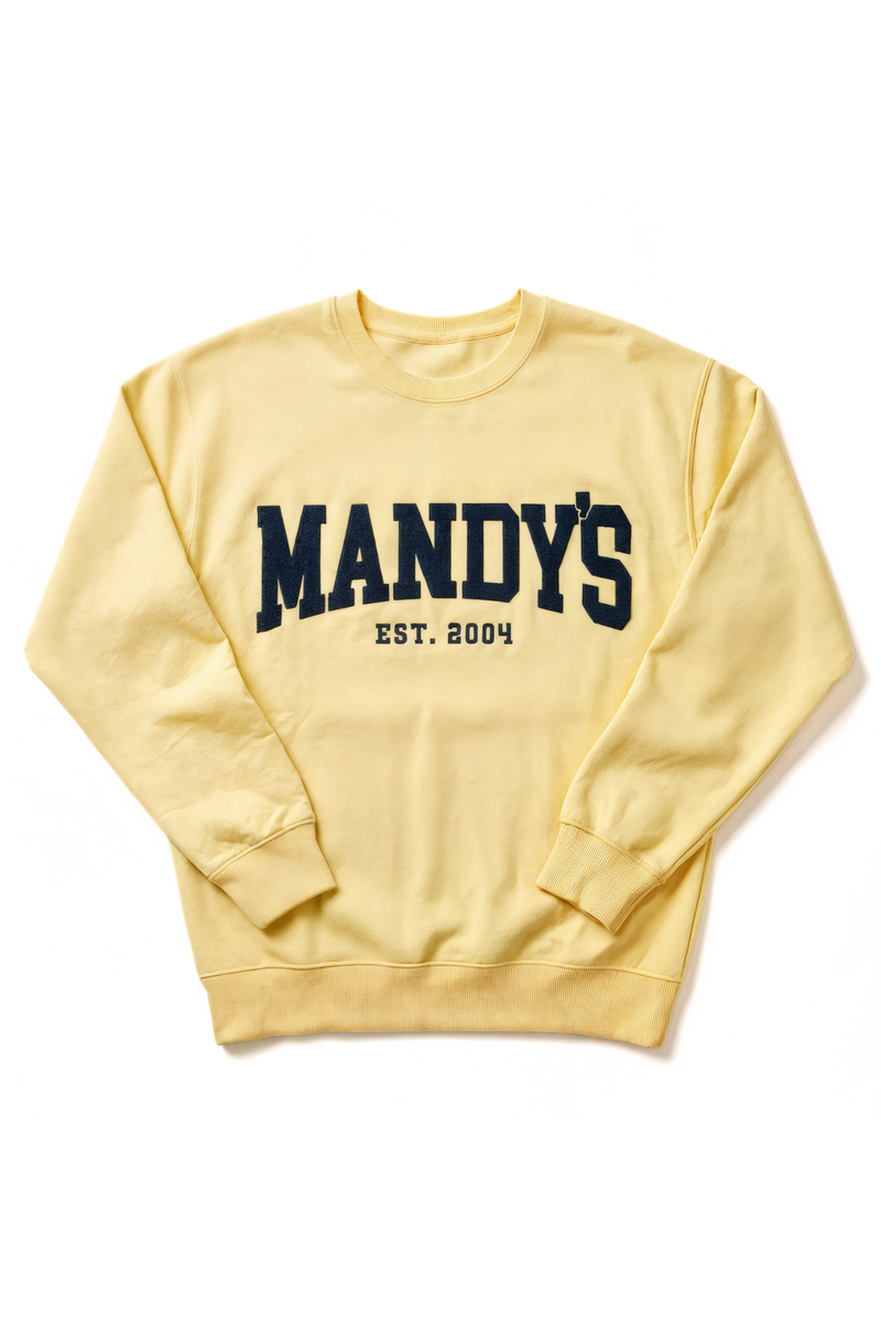 The Everyday Sweatshirt - Butter Yellow – Mandy's Salads